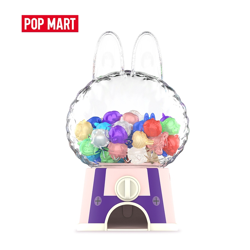 Popmart Popbean LABUBU Gashapon Machine & MINI Colorful Party - Mô hình ...
