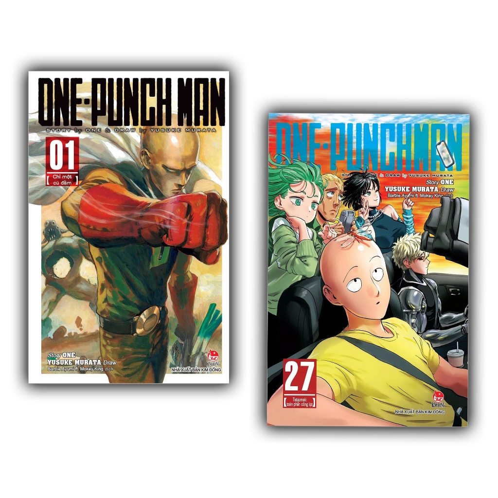 Truyện tranh - One Punch Man - Trọn bộ lẻ cuốn từ tập 1 đến tập 27 ...