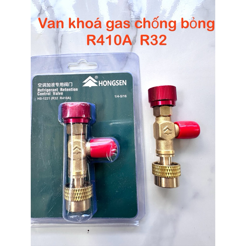 Van Khoá Gas Chống Bỏng R410-R32 HONGSEN | Shopee Việt Nam