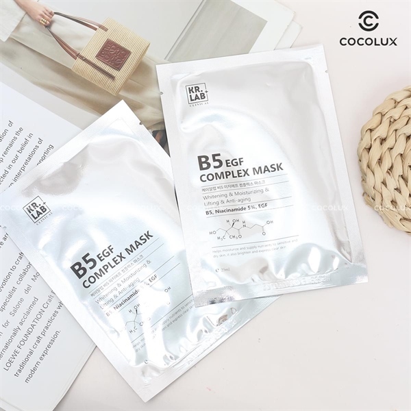 Mặt nạ Mask B5 kr.lab B5 niacinamide EGF complex mask + mặt nạ lô hội ...