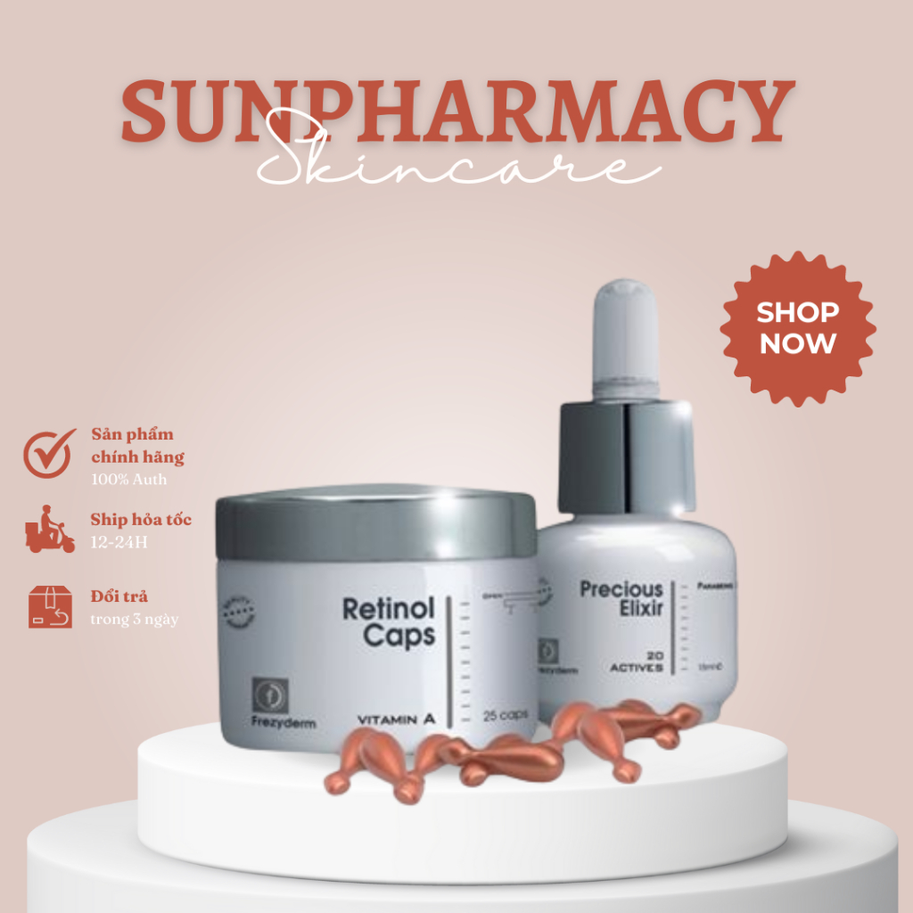 [Hàng công ty] Frezyderm Age Repair Set Retinol Caps + Precious Elixir ...