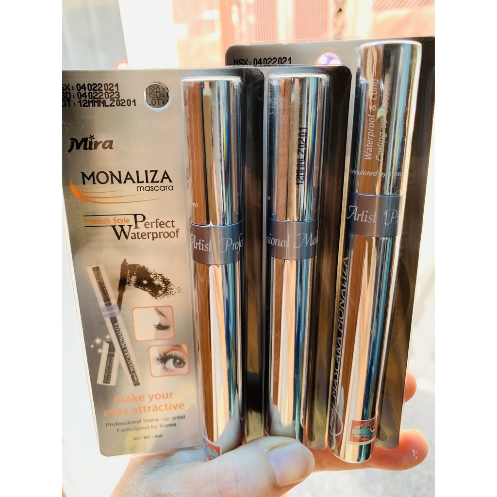 [CHÍNH HÃNG] MASCARA MIRA MONALIZA GIÚP MI TRÔNG DÀY, DÀI VÀ CONG TỰ ...