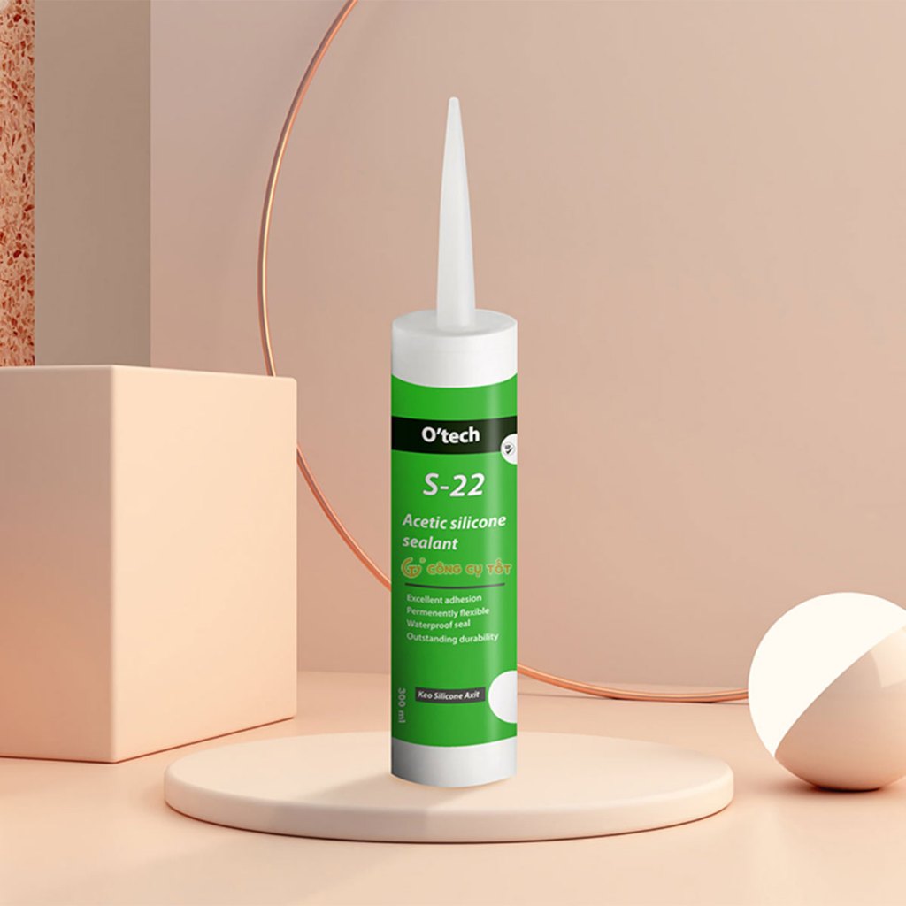 S-22 Keo Silicone Axít Kết Cấu O’tech Dùng cho Mặt Dựng Acetic Silicone ...