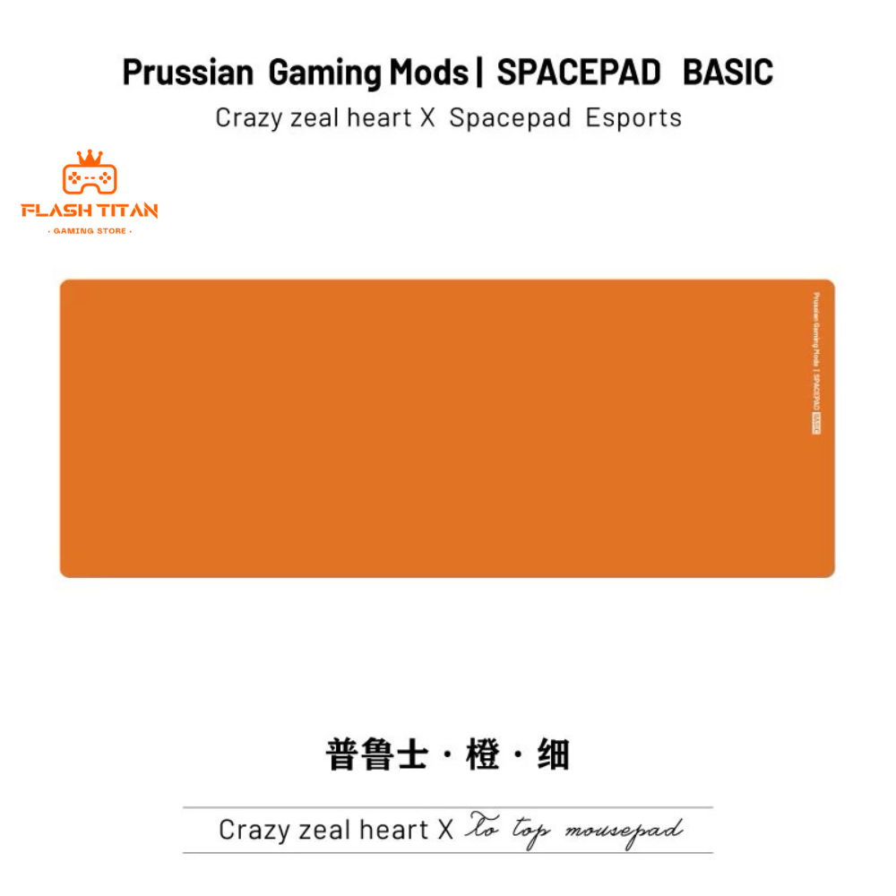 Lót chuột gaming SpacePad Prussian 40x90cm - Pad chuột chống nước - Hỗ ...