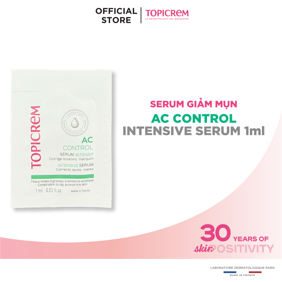 [QUÀ TẶNG] Serum dành cho da mụn TOPICREM AC CONTROL INTENSIVE SERUM ...