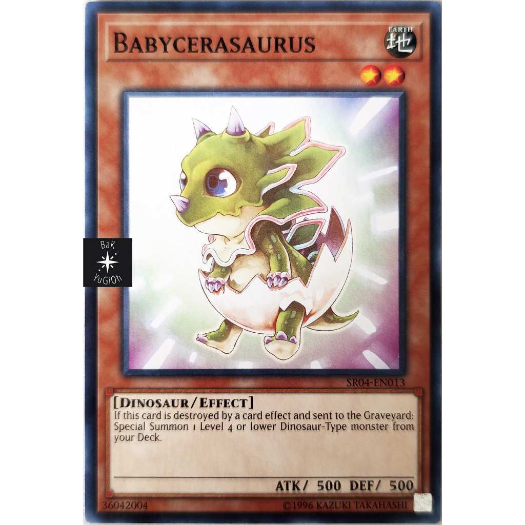 [BaK Yu-Gi-Oh!] [Thẻ Bài Chính Hãng] Babycerasaurus |EN| Common | Shopee Việt Nam