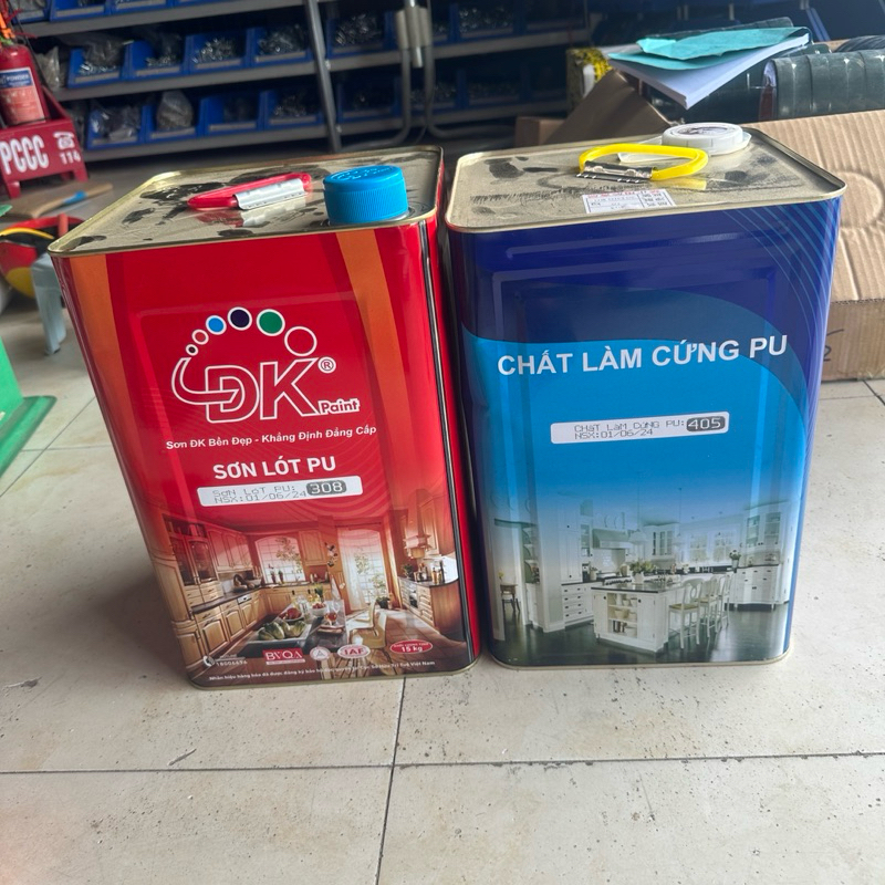 Sơn PU ĐK Lót 308, Cứng 405 thùng 15kg | Shopee Việt Nam