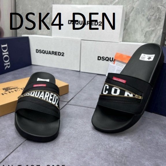 Dép quai ngang DSQ2 Khóa Chéo , DSQ2 Icon Khóa chéo cực chất | Shopee ...