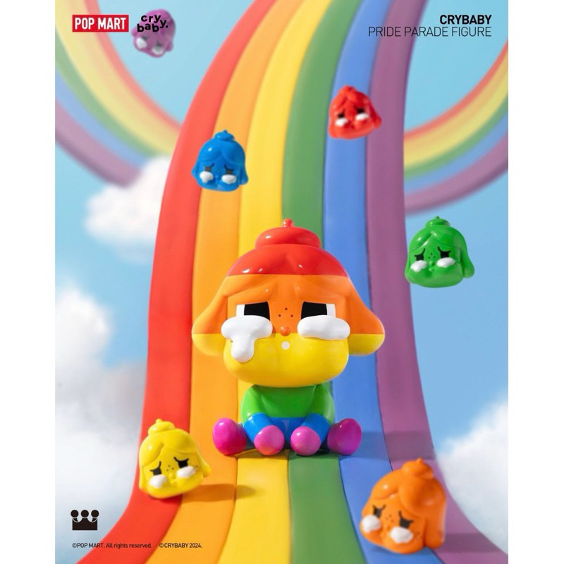 Chính hãng Pop Mart Cry BABY phiên bản Limited PRIDE PARADE FIGURE ...