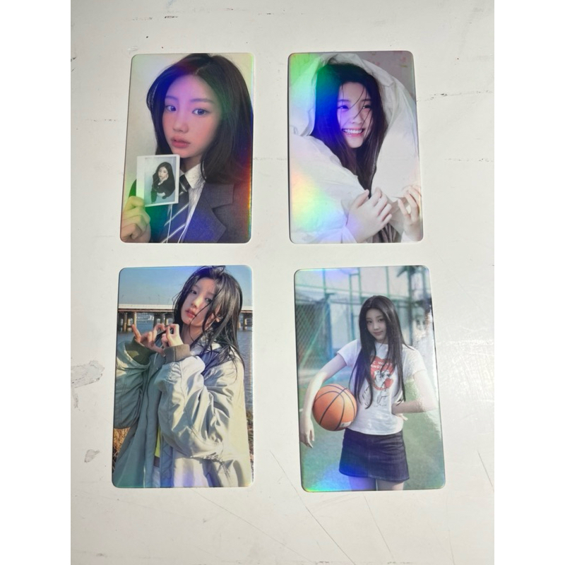 set 4 card hologram Wonhee (illit) | Shopee Việt Nam