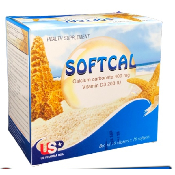 SOFTCAL HV Bổ sung Calci và Vitamin D3 cho phụ nữ khi mang thai, loãng ...