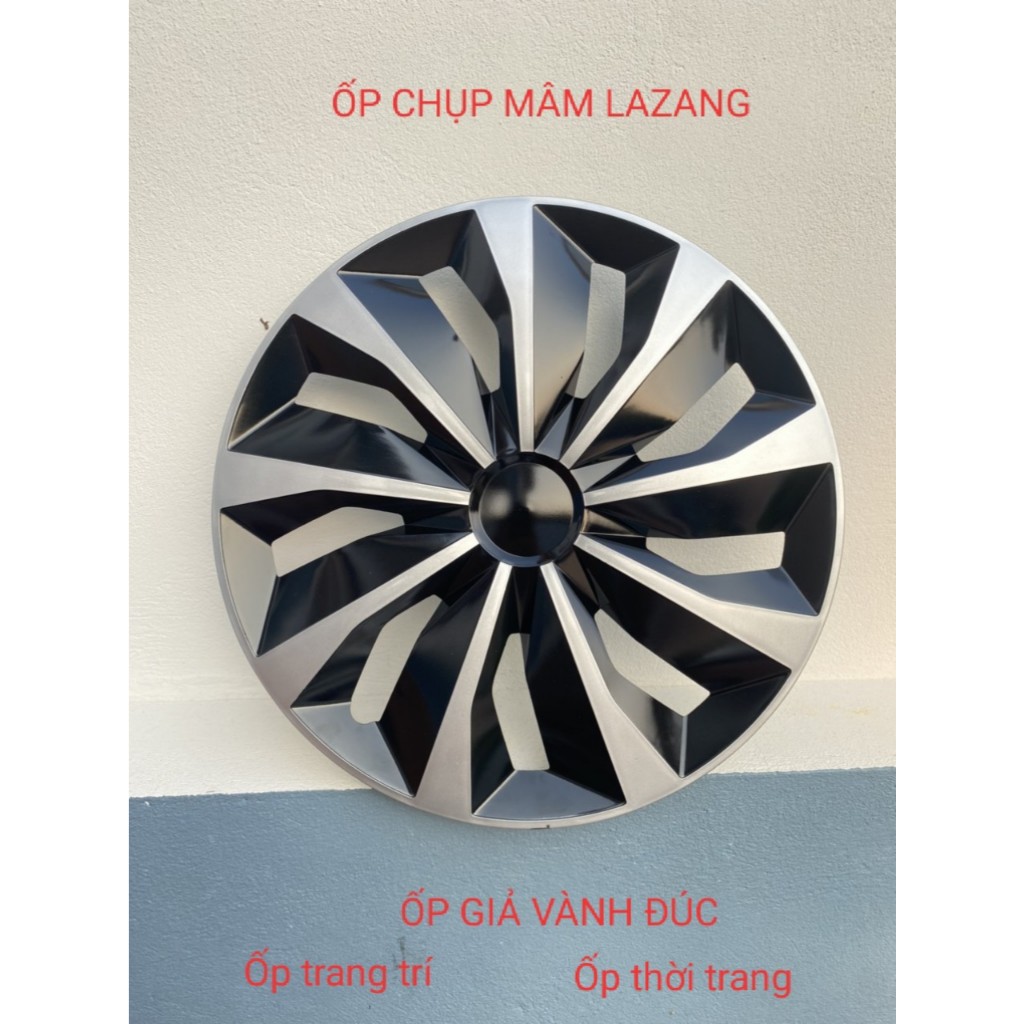 Ốp Lazang ô tô R12, R13, R14, R15 inch, ốp chụp mâm giả vành đúc phù hợp nhiều dòng xe, xe tải ...