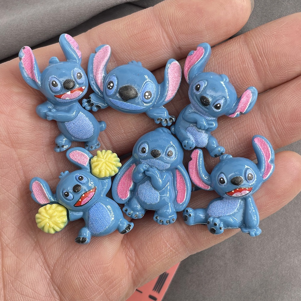 Charm Sticker, Jibbitz Gắn Dép Crocs Hình Quát Vật Xanh Dương Trang Trí ...