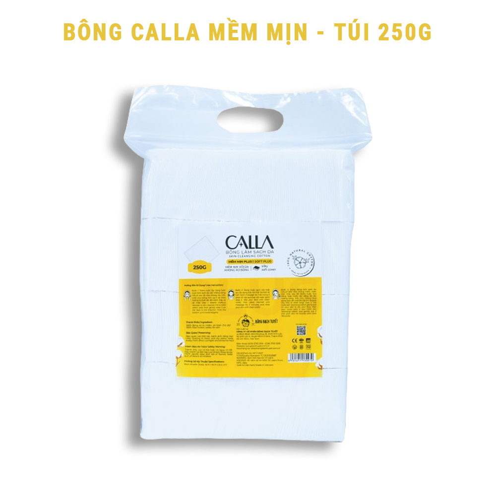 Bông Tẩy Trang Làm Sạch Da Bông Bạch Tuyết Calla Facial Cotton Pads ...