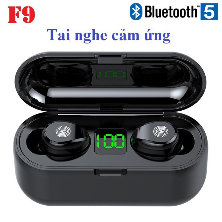 Tai nghe Bluetooth F9 và Tai Bluetooth Newest M10 V5.1. LMS | Shopee Việt Nam