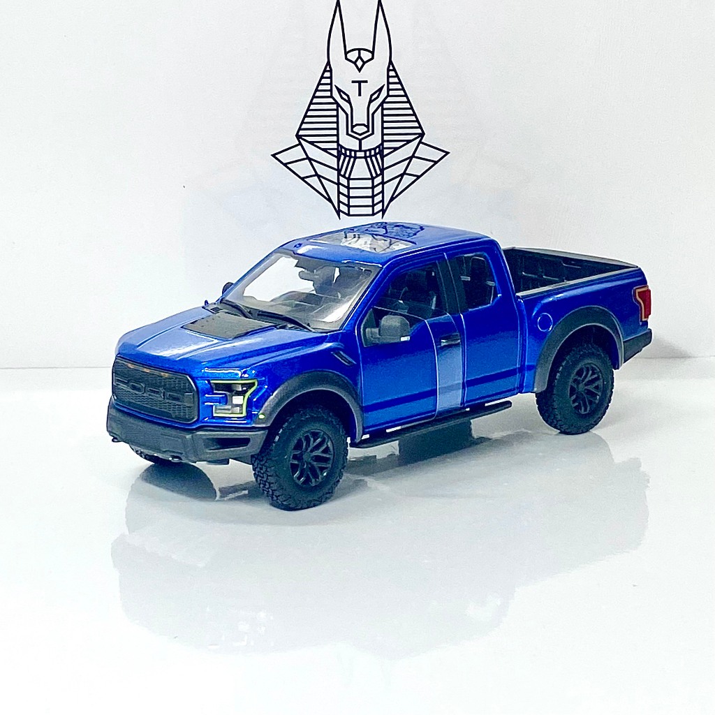Mô Hình Xe Ôtô Kim Loại 1/24 Siêu Xe FORD RAPTOR F150 2017 Dùng Để ...