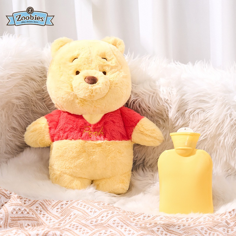 Túi chườm bụng kinh gấu bông Winnie the Pooh 2 trong 1, Túi chườm nóng ...
