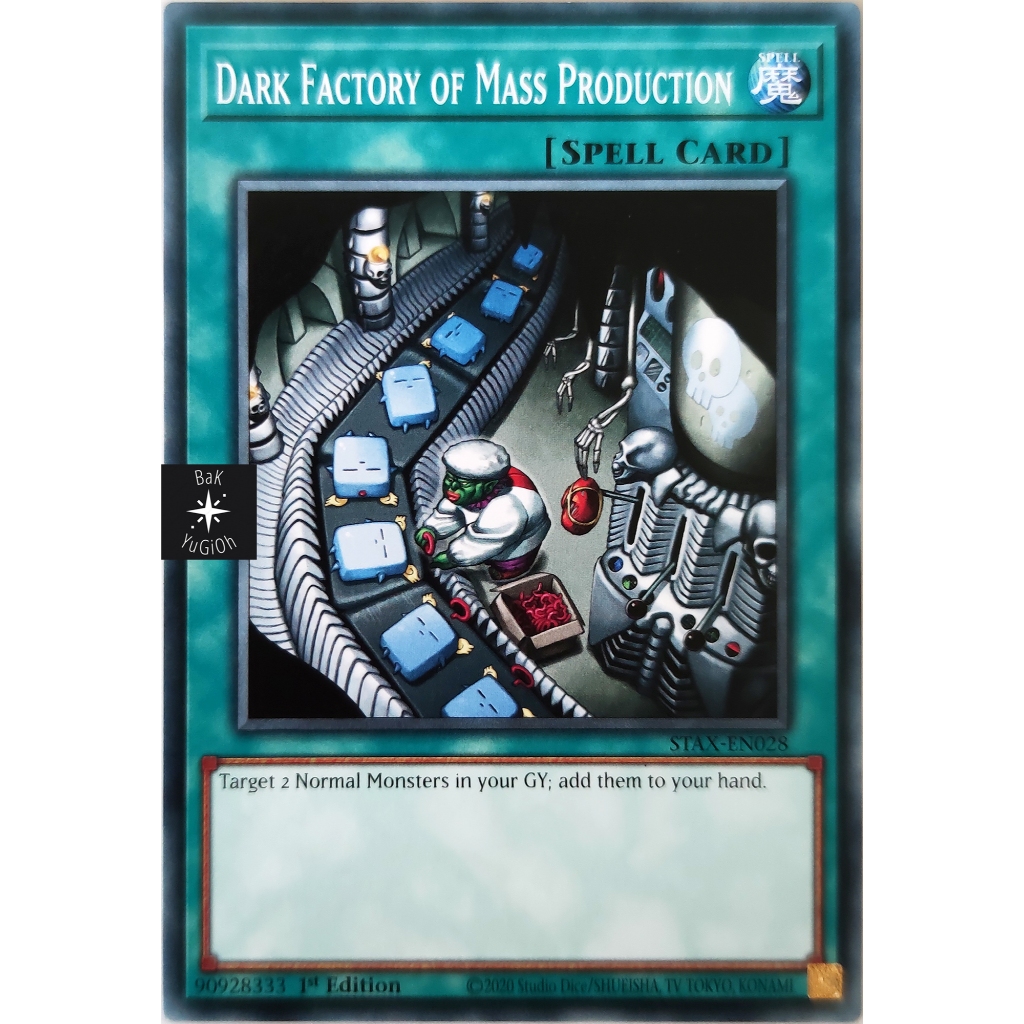 [Thẻ Yugioh] Dark Factory of Mass Production |EN| Common | Shopee Việt Nam