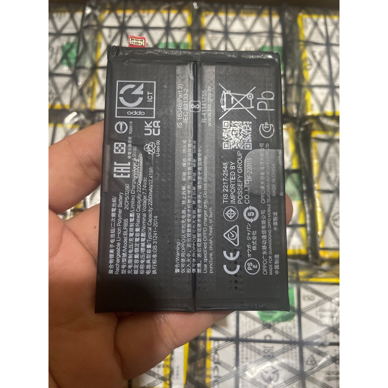 pin oppo Reno 6 pro 5g blp855 chính hãng | Shopee Việt Nam