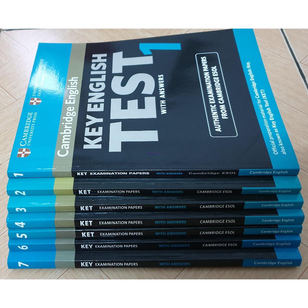 Cambridge Key English Test 1 đến 7 + audio | Shopee Việt Nam