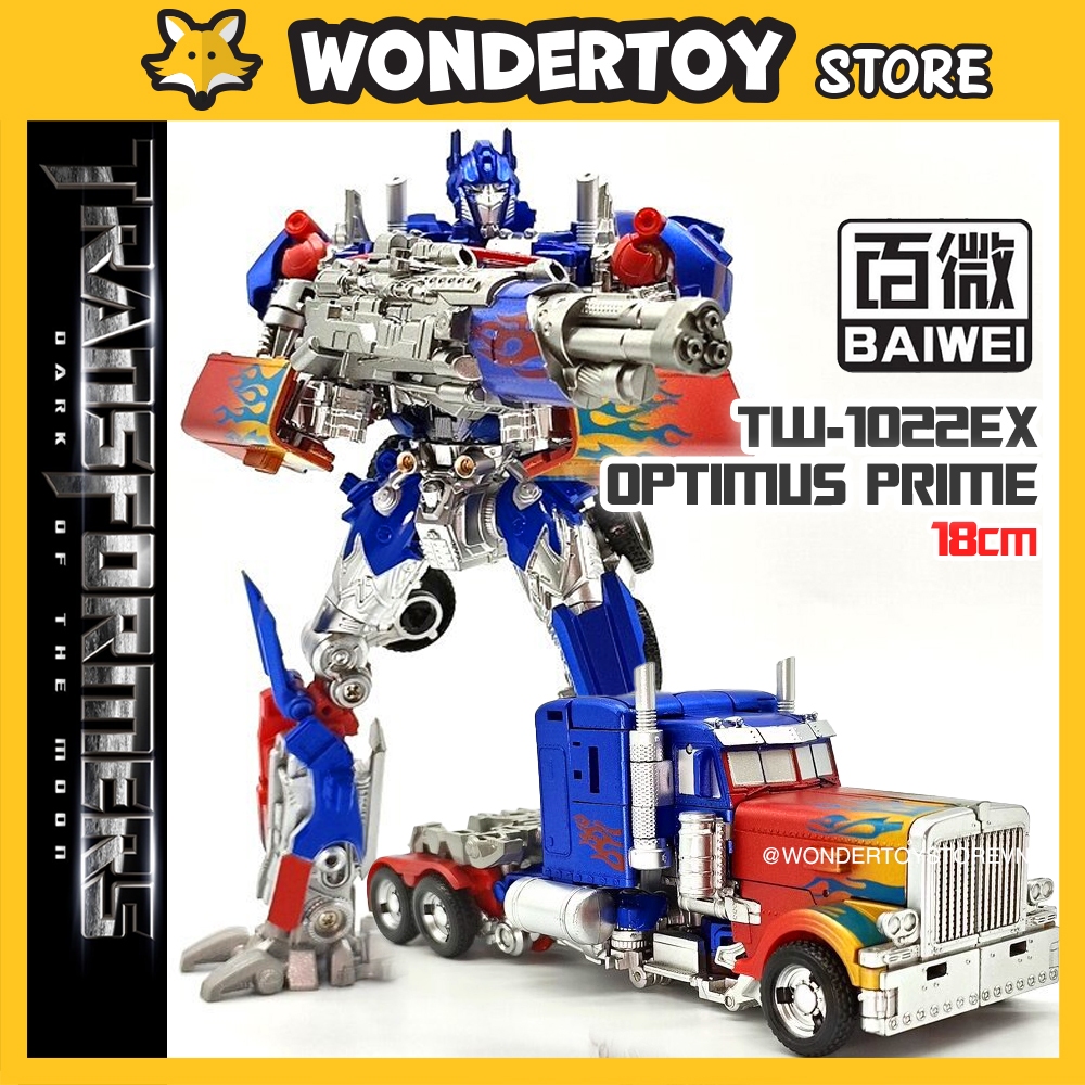 Mô hình Baiwei Optimus Prime TW-1022EX Transformers DOTM Robot biến ...