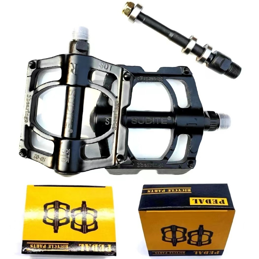 Bàn Đạp Xe Đạp, pedal xe đap cao cấp 3 bạc đạn, chống trượt bằng hợp kim nhôm | Shopee Việt Nam