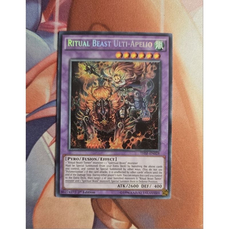 Thẻ bài Yugioh : Ritual Beast Ulti-Apelio (TCG) | Shopee Việt Nam