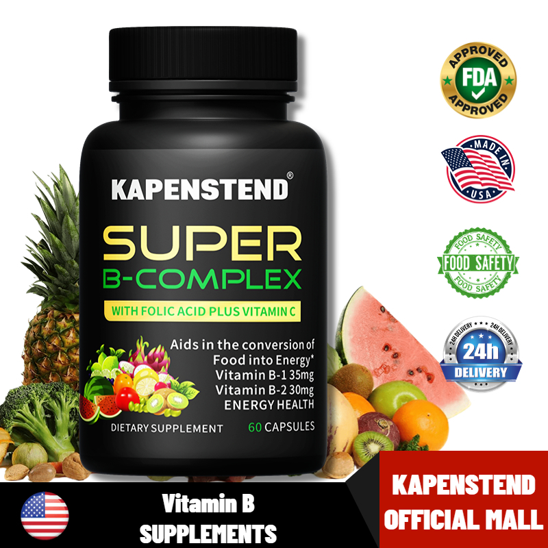 Super B với Vitamin C hỗ trợ miễn dịch và năng lượng, Vitamin B Complex ...