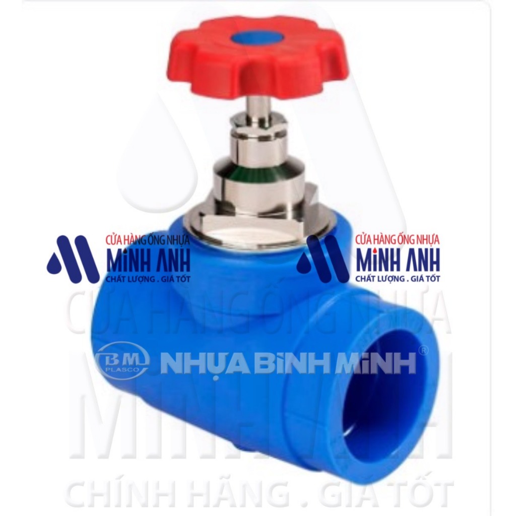 Van xoay/Van Gạt PPR Bình Minh size 20/25/32/40 - HÀNG CHÍNH HÃNG - Van lắp cho ống nóng/lạnh ...