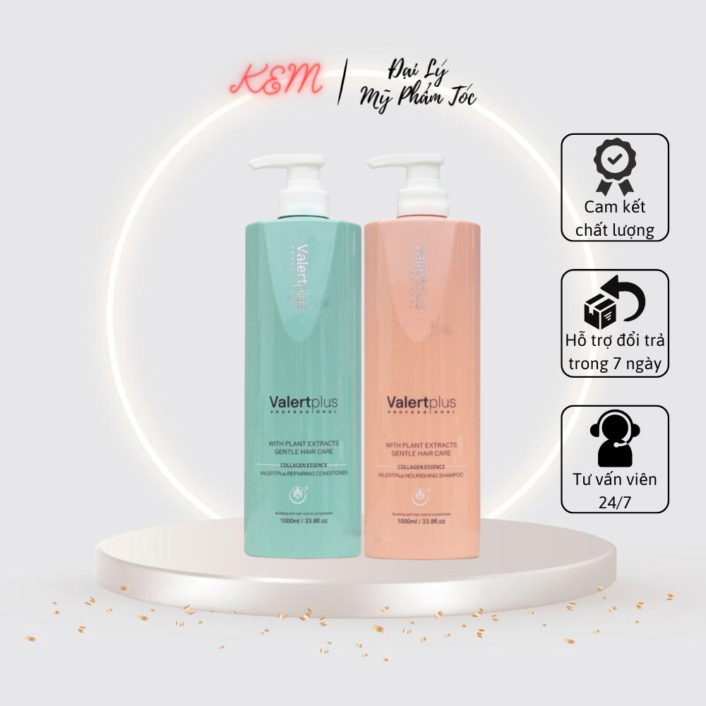 Dầu Gội Dầu Xả Hương Nước Hoa Valert Plus - Giảm rụng tóc Phục Hồi Tóc ...