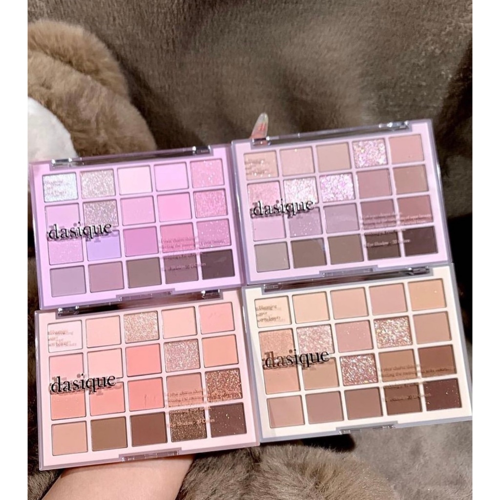 Bảng Mắt Dasique Mood Shadow Palette 20 Ô [ĐỦ 4 MÀU] Spring Coral Light ...