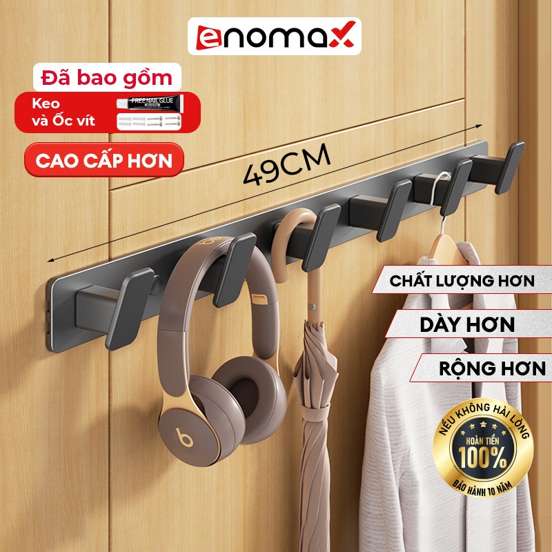 Kệ nhà tắm Enomax để đồ phòng tắm đa năng tiện lợi treo tường, đựng mỹ ...