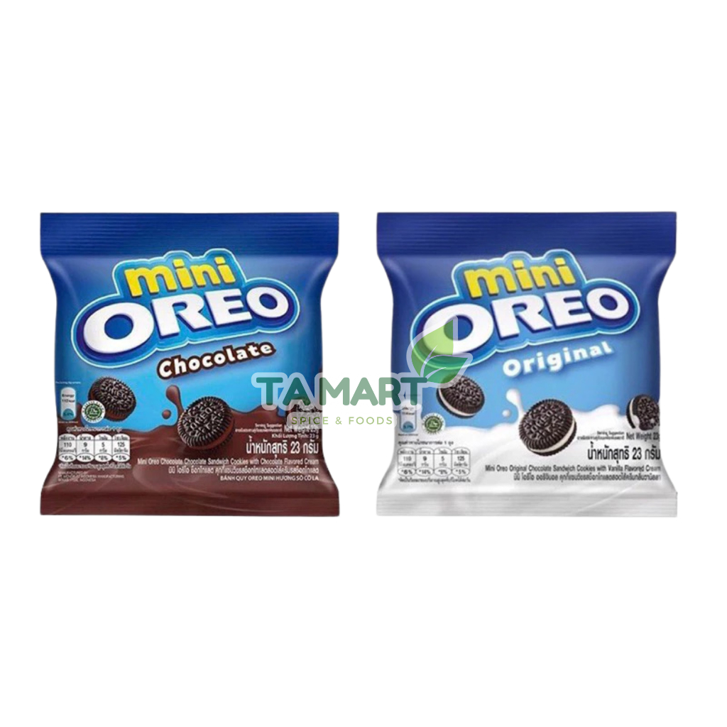 Bánh Oreo Mini Vani/ Socola túi lẻ 24g - Mini Oreo Original Chocolate ...