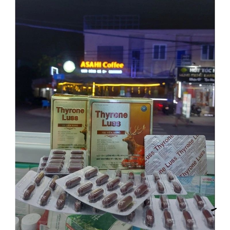 Thyrone Luss- Giúp tăng sức đề kháng, kích thích tiêu hóa (hộp 100viên ...