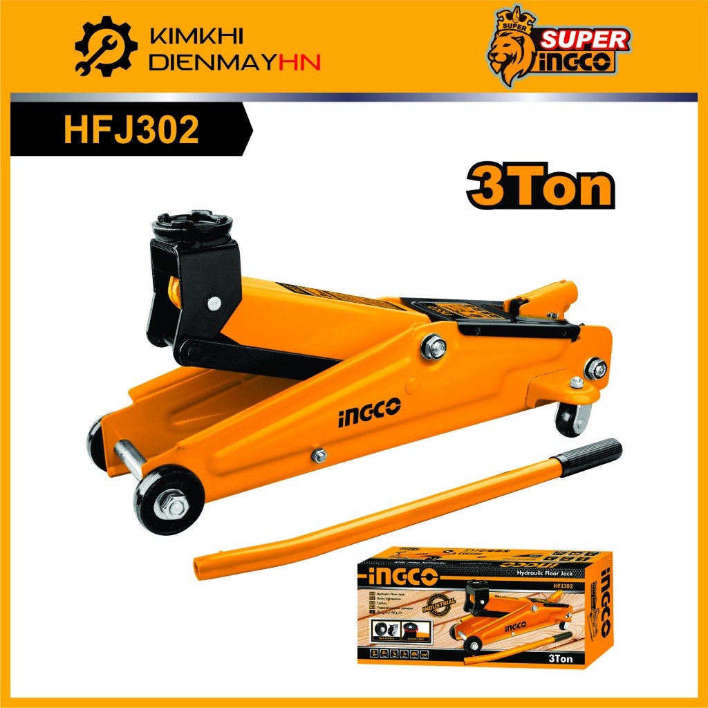 Kích Đội cá sấu INGCO HFJ302 (3 tấn), HFJ201 (2 tấn), HFJ304 (3 tấn ...