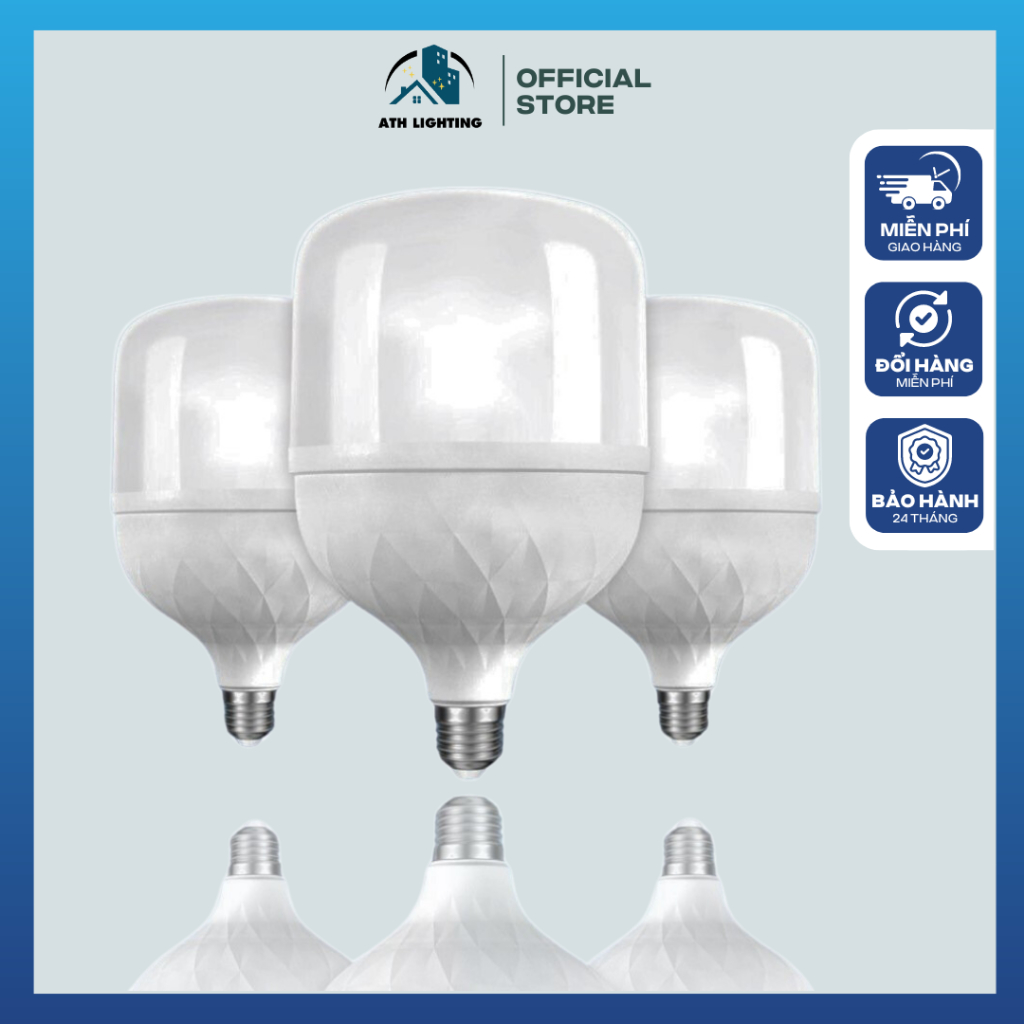Bóng Đèn LED BULD ATH LIGHTING Loại Led Buld Trụ Bọc Nhôm Chống Nước ...