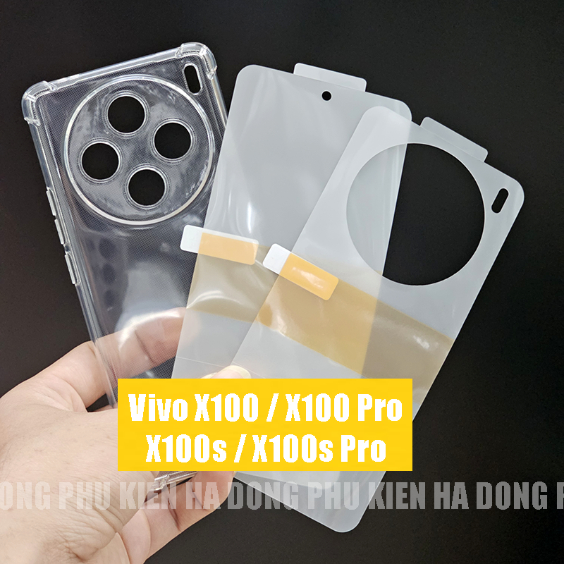 Dán màn hình, dán mặt lưng, ốp Vivo X100 Pro, X100S Pro, X100, X100s (PPF 3 lớp) | Shopee Việt Nam