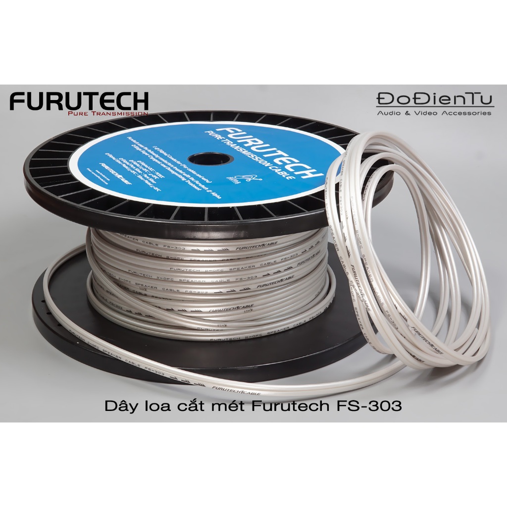 Dây loa FURUTECH FS-303 | Hàng chính hãng| Cắt mét | Shopee Việt Nam