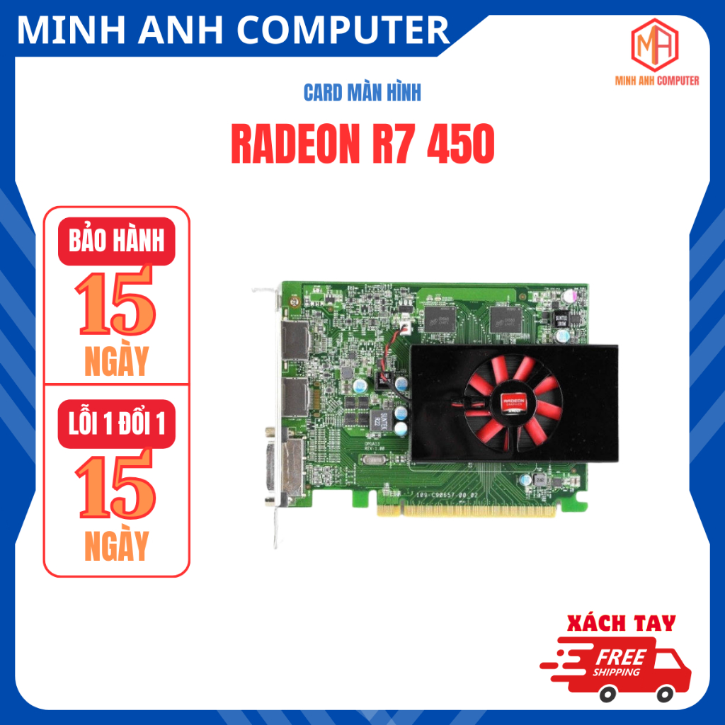 Card màn hình Radeon R7 450 - DDR5 4GB - Siêu bền | Shopee Việt Nam