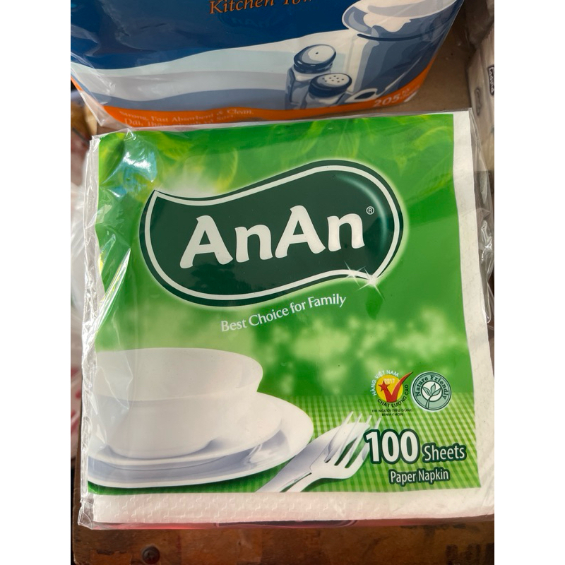 Giấy vuông AnAn - 100 tờ/bịch | Shopee Việt Nam