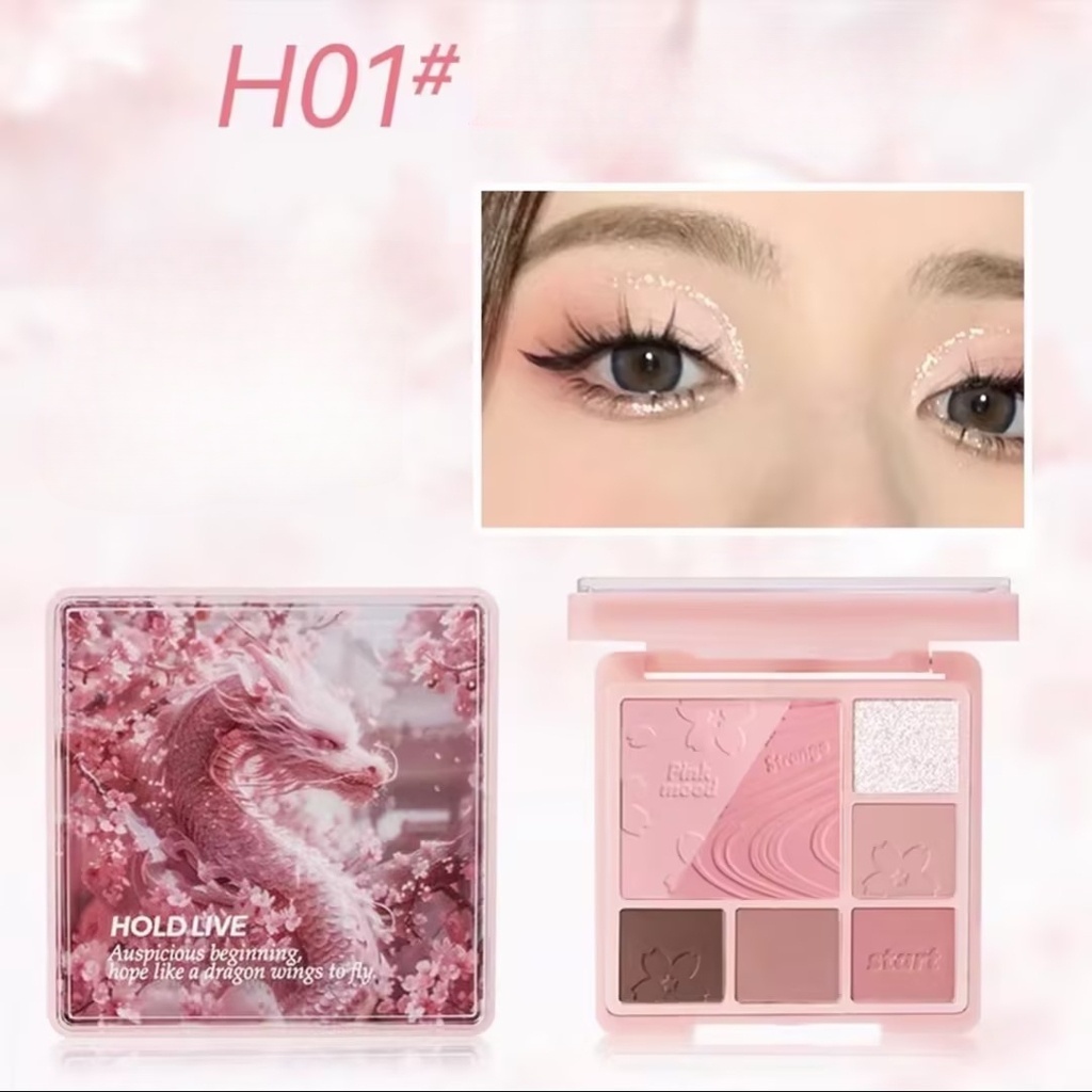 [HOLD LIVE] Phấn Mắt HOLD LIVE Powder Mist Dream HL734 Tích Hợp Phấn Má ...