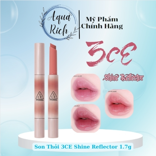 Son Thỏi 3CE Shine Reflector 1.7g [Coldest - Softest - Lilac Glaze ...