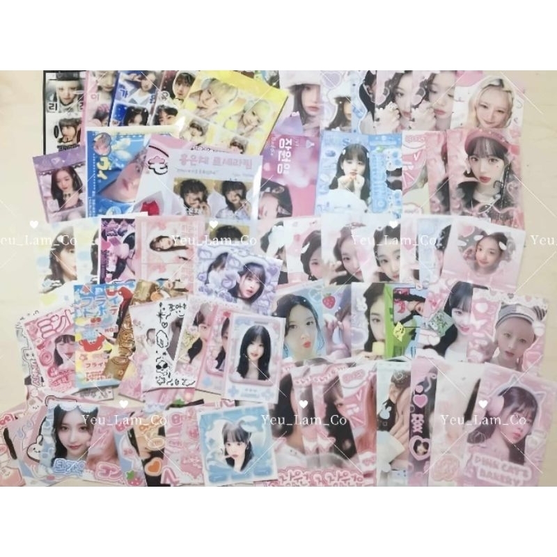 [MỚI] Pack mix card des, sticker, note, Ive (mô tả) | Shopee Việt Nam