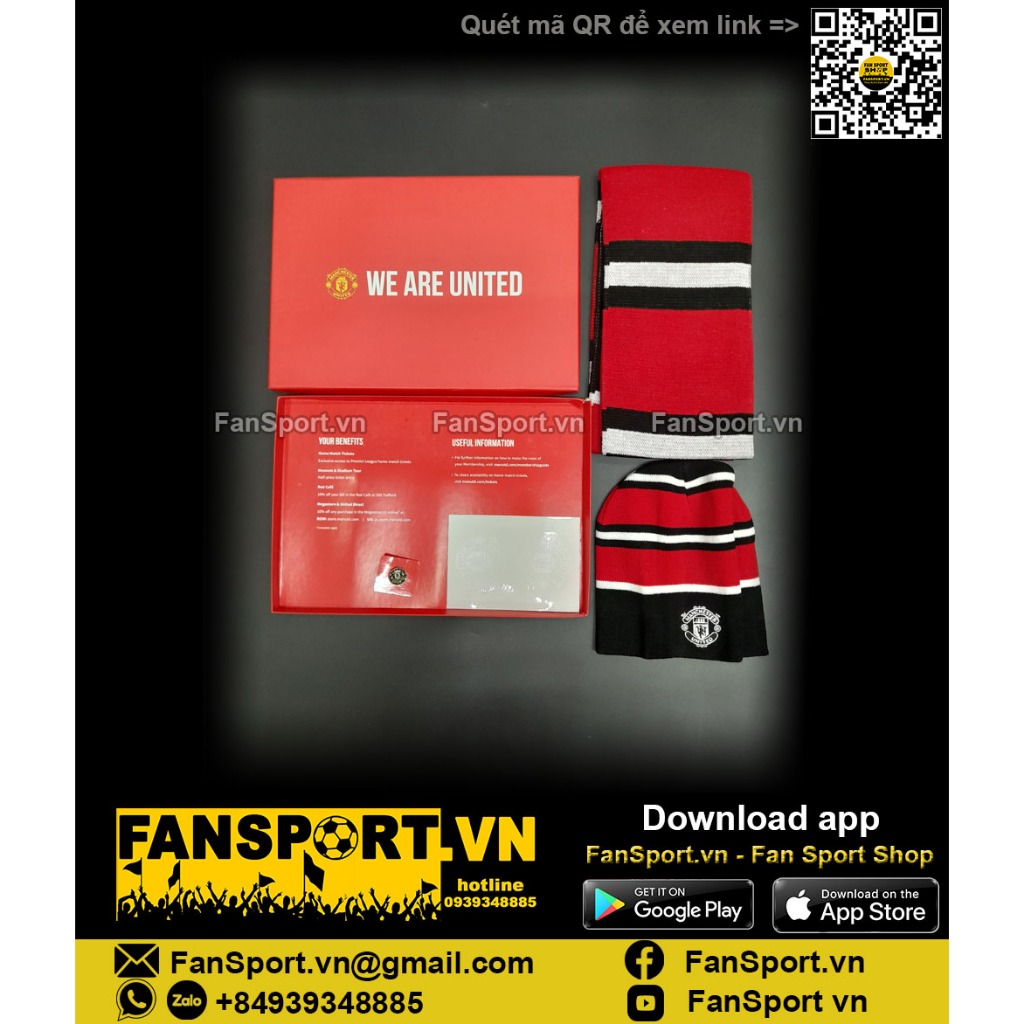 Hộp thành viên Manchester United official membership 2021-2022 box quà ...