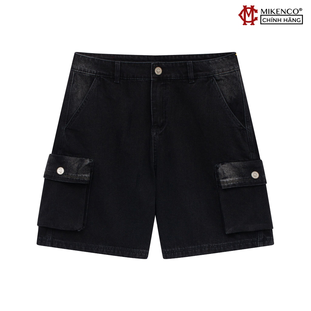 Quần short denim unisex MIKENCO Dirt Wash Short | Shopee Việt Nam