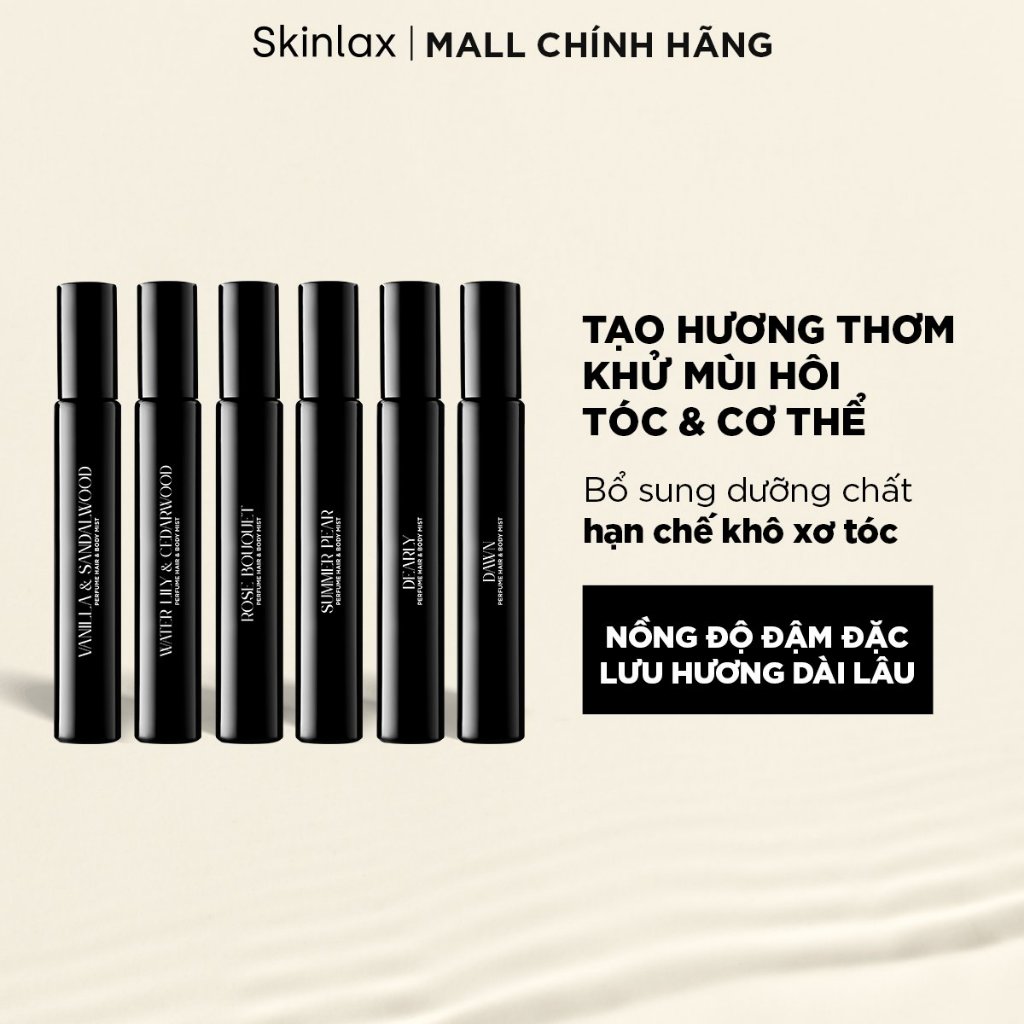 Nước Hoa Tóc & Cơ Thể - Hair & Body Mist SKINLAX 10ml | Shopee Việt Nam