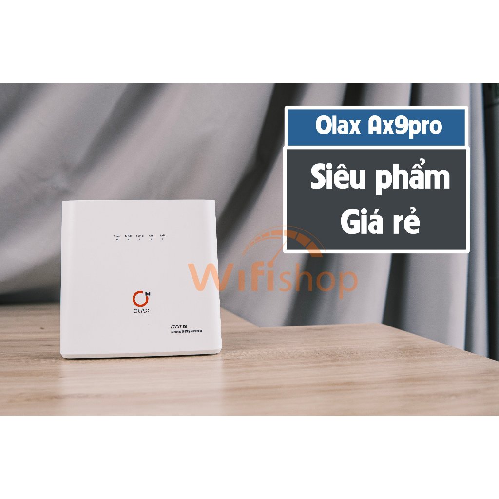 Bộ Phát Wifi 4G OLAX AX9 PRO Cat4 tốc độ 150mpbs kết nối 32 thiết bị ...