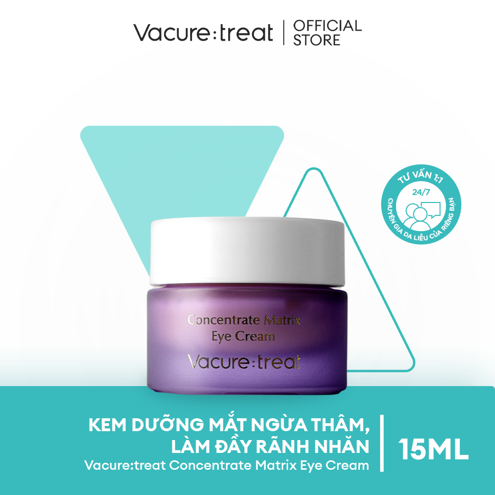 Kem dưỡng dành cho mắt Vacure:treat Concentrate Matrix Eye Cream hỗ trợ ...