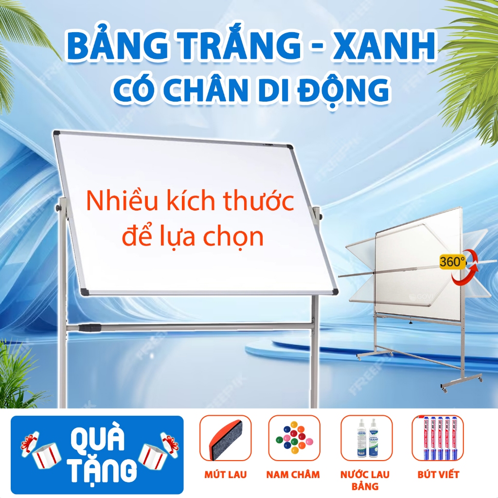 Bảng Từ Trắng Viết Bút Lông Kích Thước Đa Dạng Bảng Mica Từ Tính Nam ...