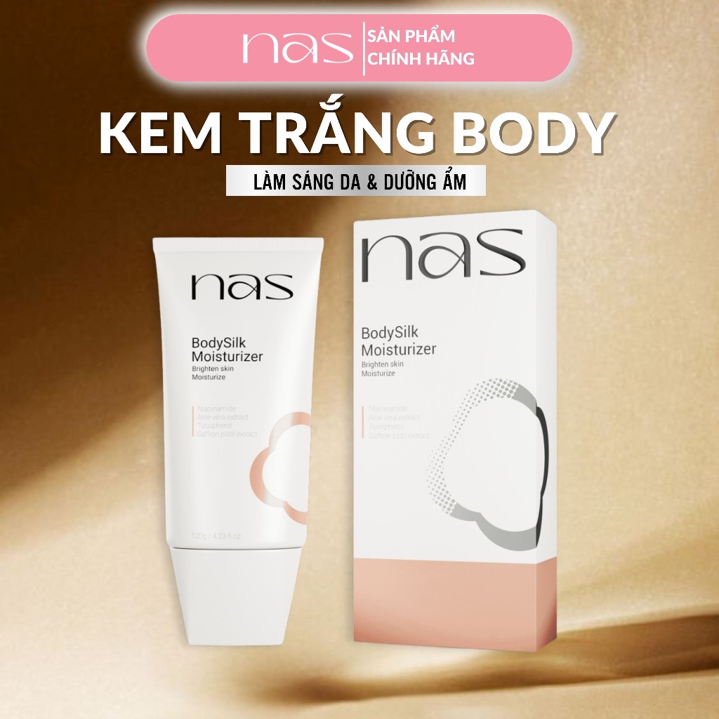 Kem Dưỡng Trắng Da Body NAS Beauty Chính Hãng 120g - Kem Body Trắng Da ...